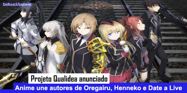 Qualidea Code - Anime original une autores de Oregairu, Henneko e Date ...