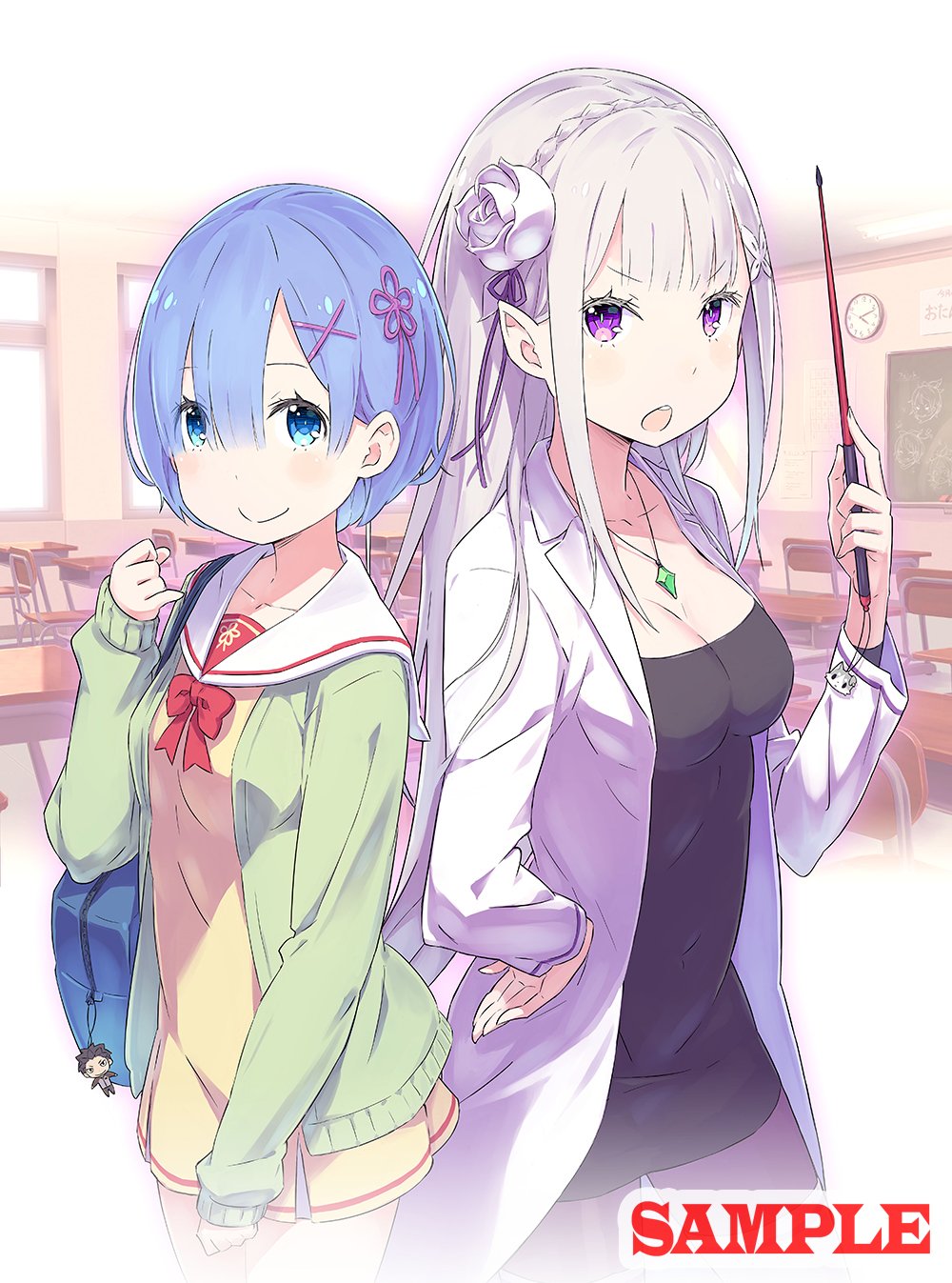 Confusão com Ilustrações de Re:Zero Explicada e Capa do volume 10 ...