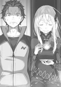 Confusão com Ilustrações de Re:Zero Explicada e Capa do volume 10 ...