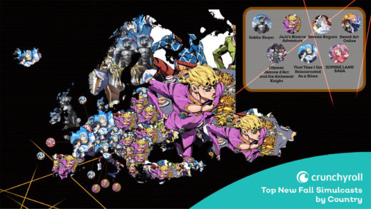 Crunchyroll lança mapas de animes mais populares em cada parte do Mundo ...