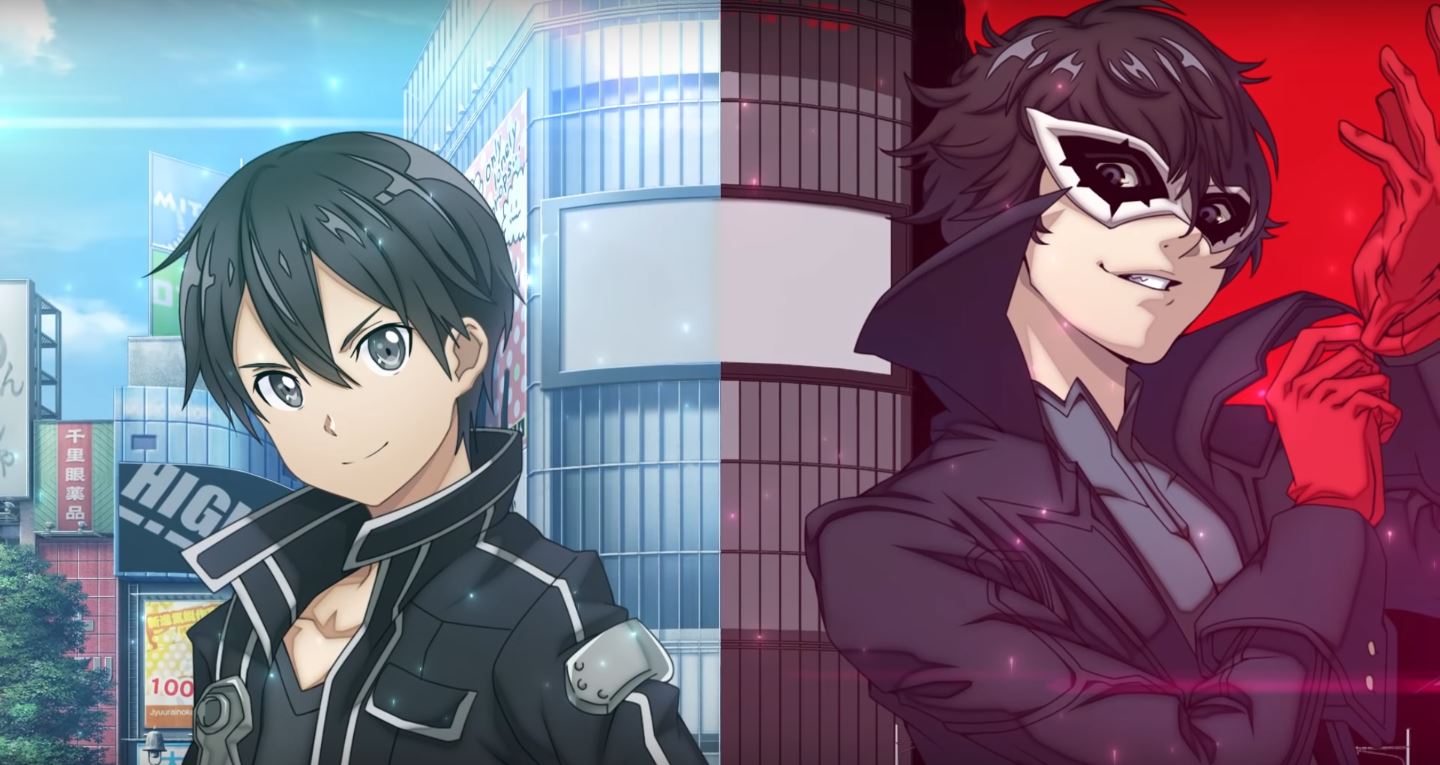 Sword Art Online e Persona 5 anunciam colaboração em jogos das ...