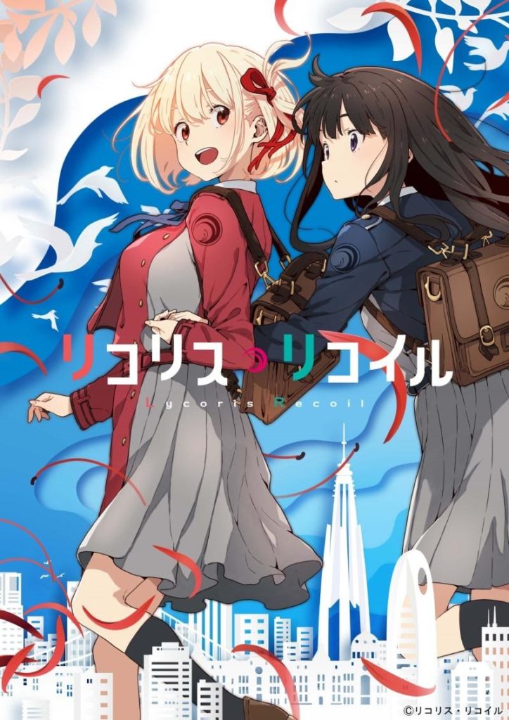 Lycoris Recoil – Anunciado anime original pelo A1 Pictures - IntoxiAnime