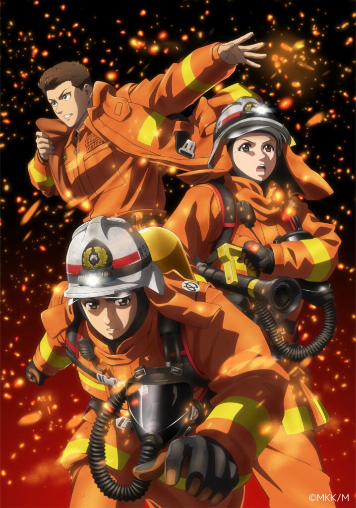 FireFighter – Anime sobre bombeiros ganha visual e data de estreia ...